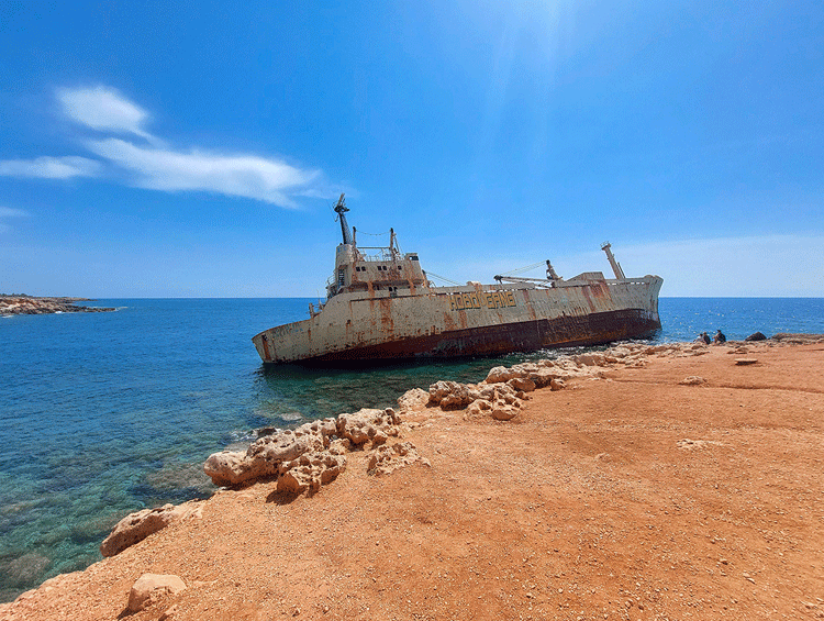The Edro III Shipwreck – A Hidden Gem in Peyia - Little Blue Door